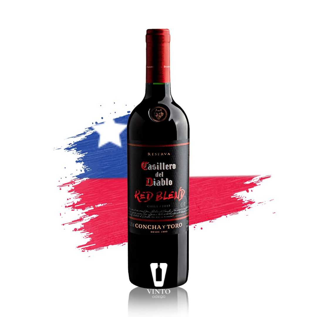 Vinho Casillero del Diablo Red Blend 750ml || Vinto Adega - Vinto Adega ...