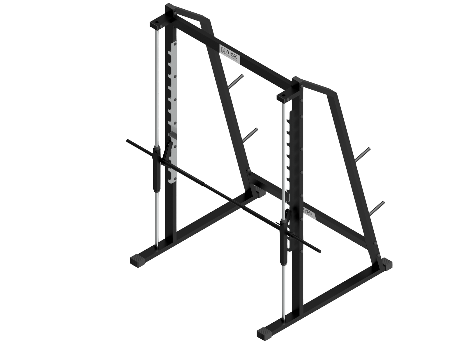Barra Guiada Smith | Barra para agachemento | Smith machine | Rise ...