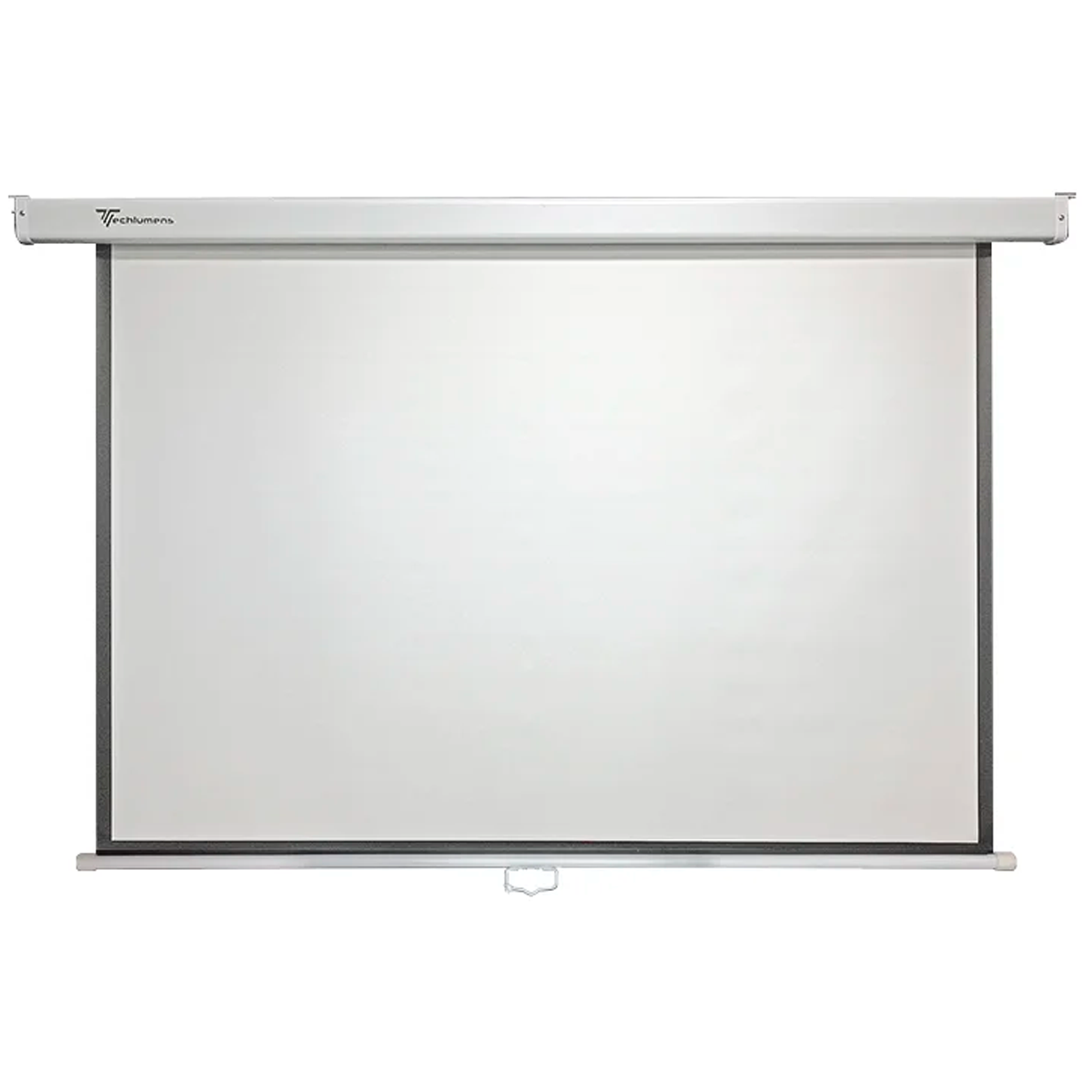 Tela de Projeção Retrátil Manual TBMS120H (265 x 149 cm) - TECHLUMENS