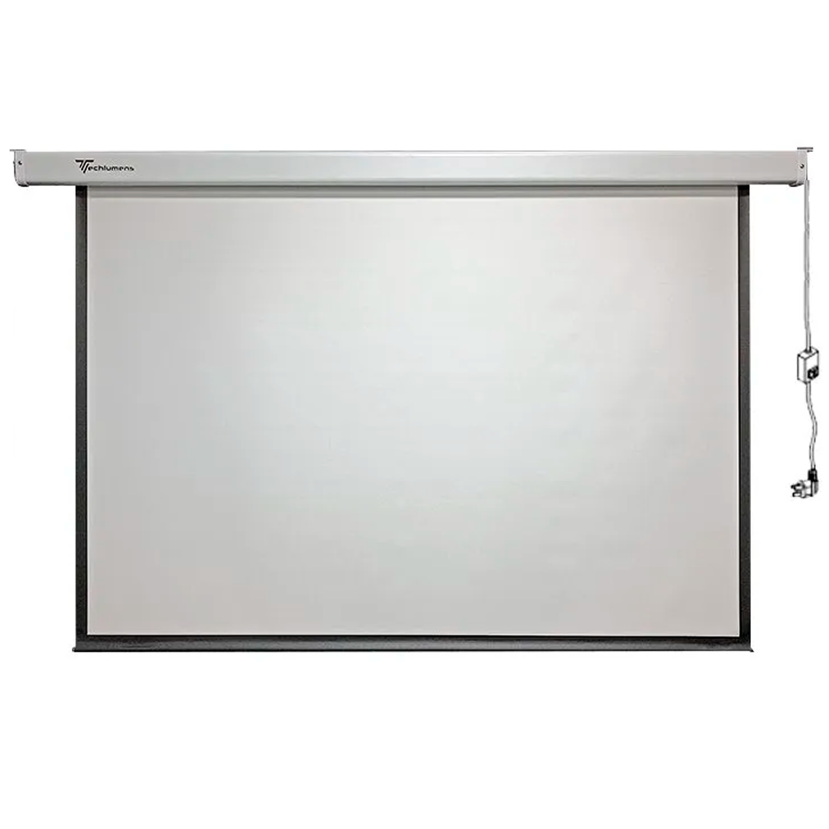 Tela de Projeção Elétrica TBES060 (150 x 150 cm) 110V - TECHLUMENS