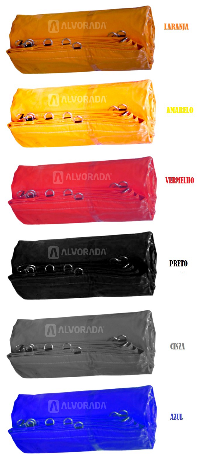 LONIL 10X5 PRETO - Lonas Alvorada