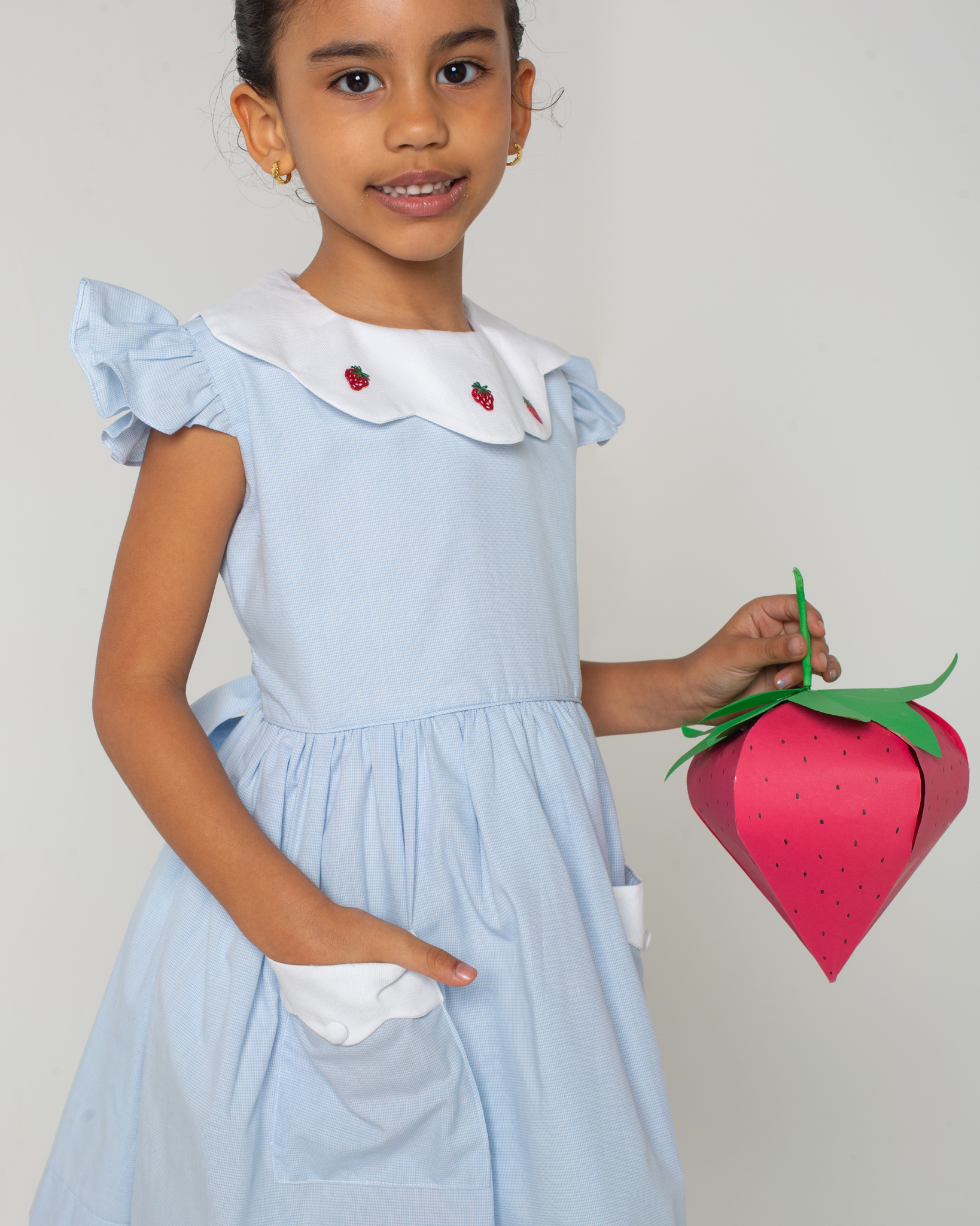 Vestido gola moraguinho - Upiá