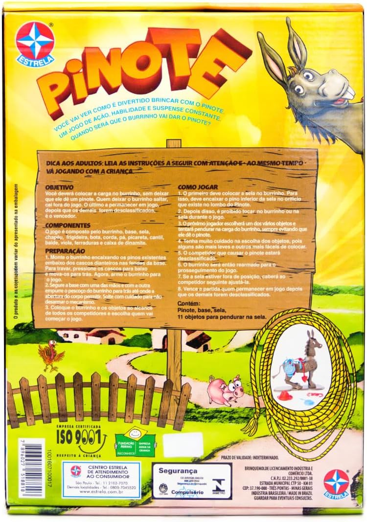 Jogo Pinote, Estrela - Papelaria e Livraria Peixinho Dourado