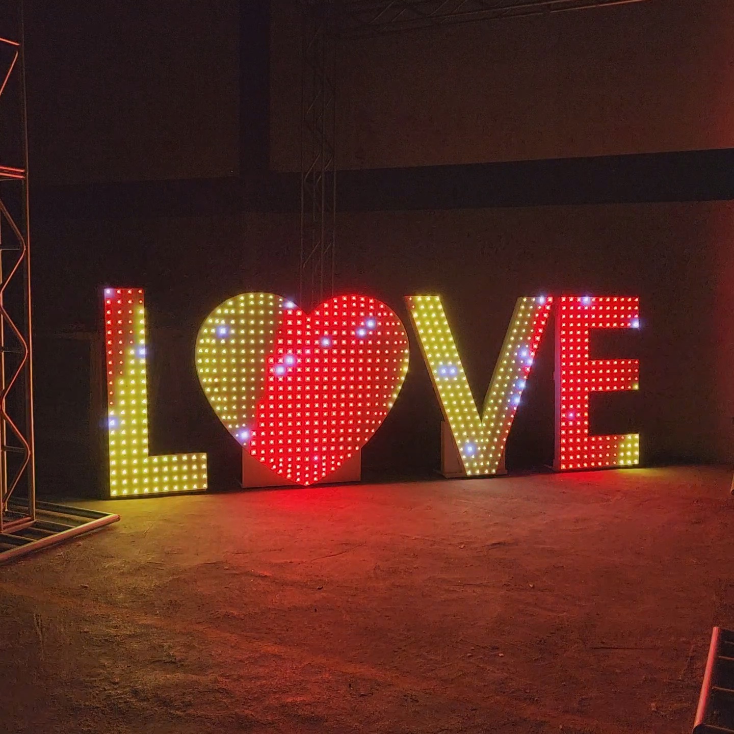 Letreiro Led Pixel Digital - Loja Ecantech