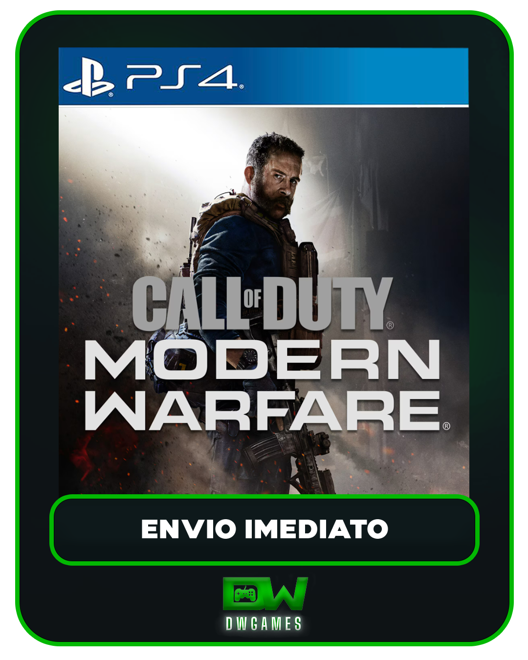Call Of Duty Modern Warfare - PS4 - Edição Padrão - Mídia Digital - DW ...