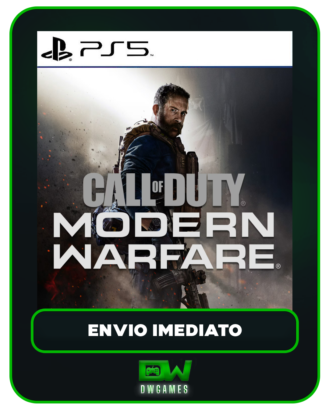 Call Of Duty Modern Warfare - PS5 - Edição Padrão - Mídia Digital - DW ...
