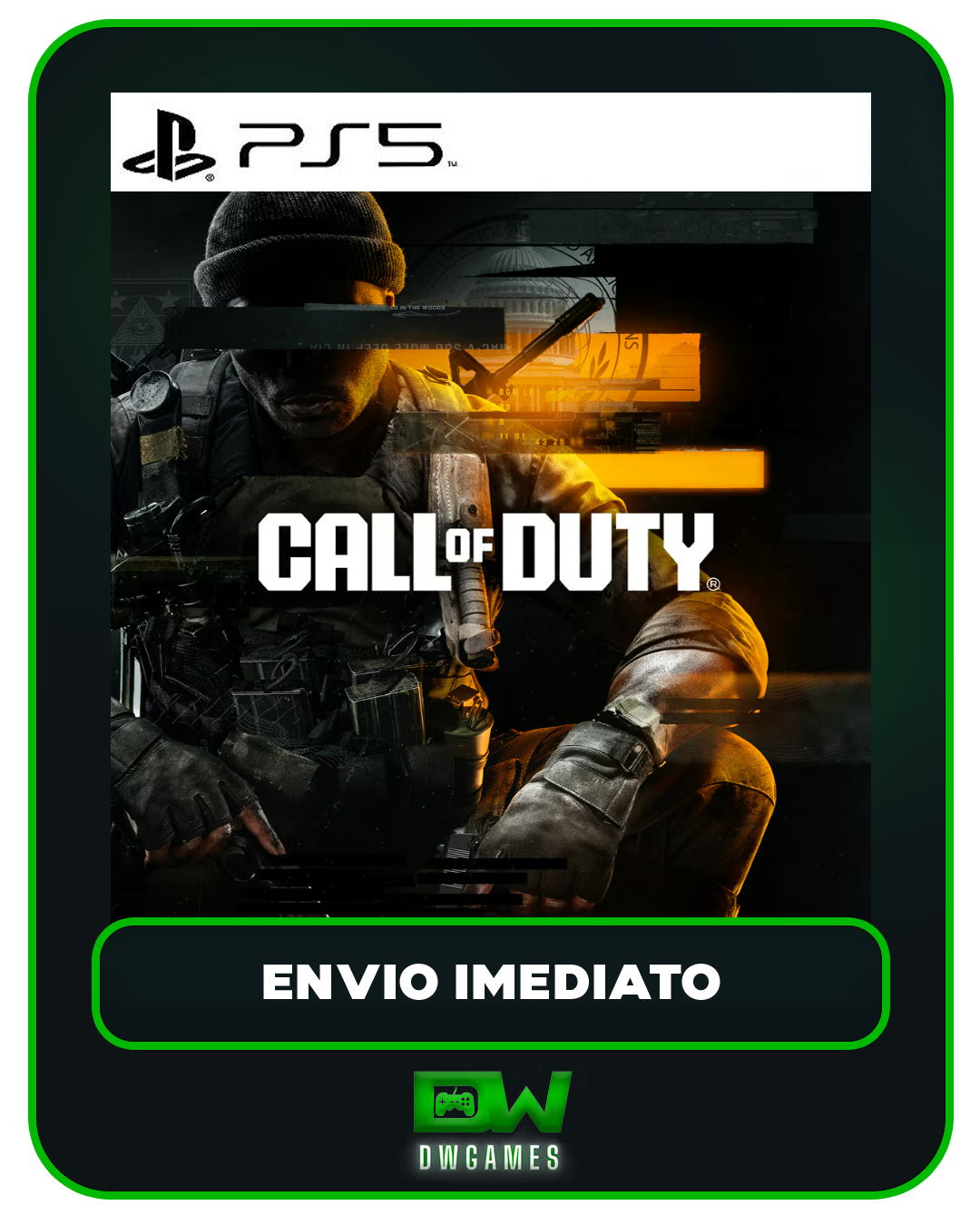 Call of Duty: Black Ops 6 - PS5 - Edição Padrão - Mídia Digital - DW Games