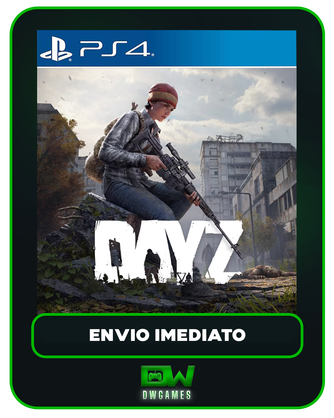 DayZ - Edição Padrão - PS4 - Mídia Digital - DW Games