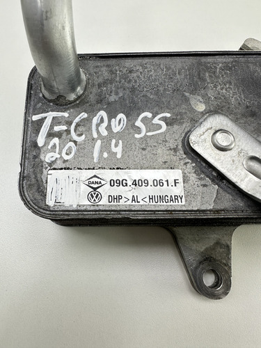 Resfriador Óleo Cambio Vw T-cross 1.4 09g409061f - VF Auto Peças