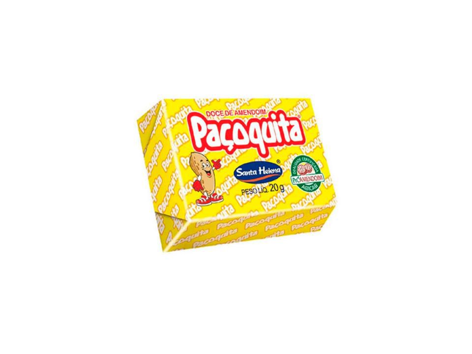 Paçoca Paçoquita Quadrada Embalada C/50u 1kg - Estação Doces