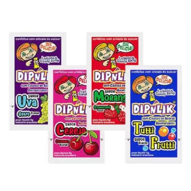 Pirulito Dipnlik Sortido C/ 25un 200g - Estação Doces