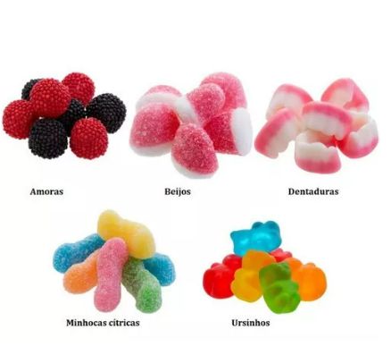 Bala Fini Festa Mix C/ 10un 150g - Estação Doces