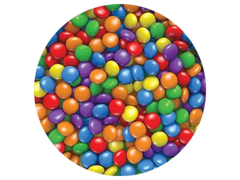 Confeito Chocolate Chococandy Colorido 1Kg - Estação Doces