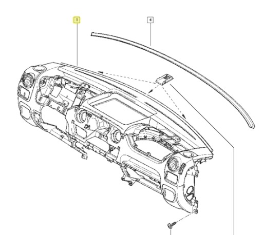 Painel de Instrumentos - Original Renault Master - Partsy Peças Originais