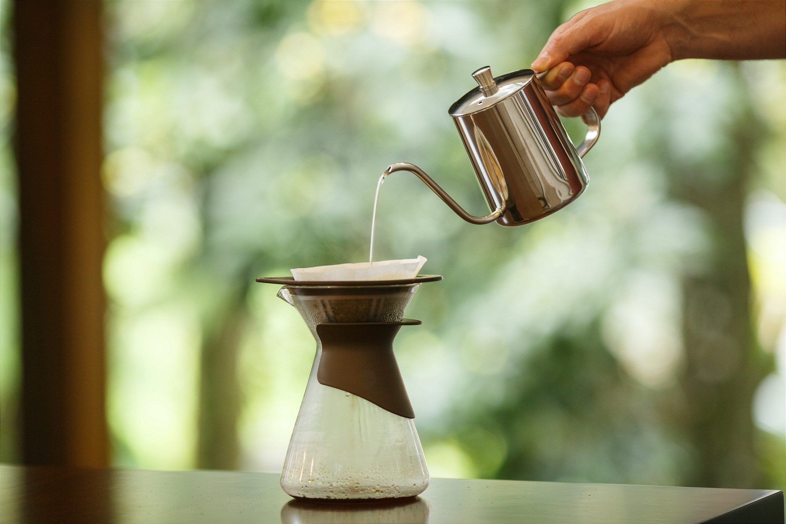 Fluire - Conjunto para Café da Pressca Preto - Talkaffee Cafés Especiais