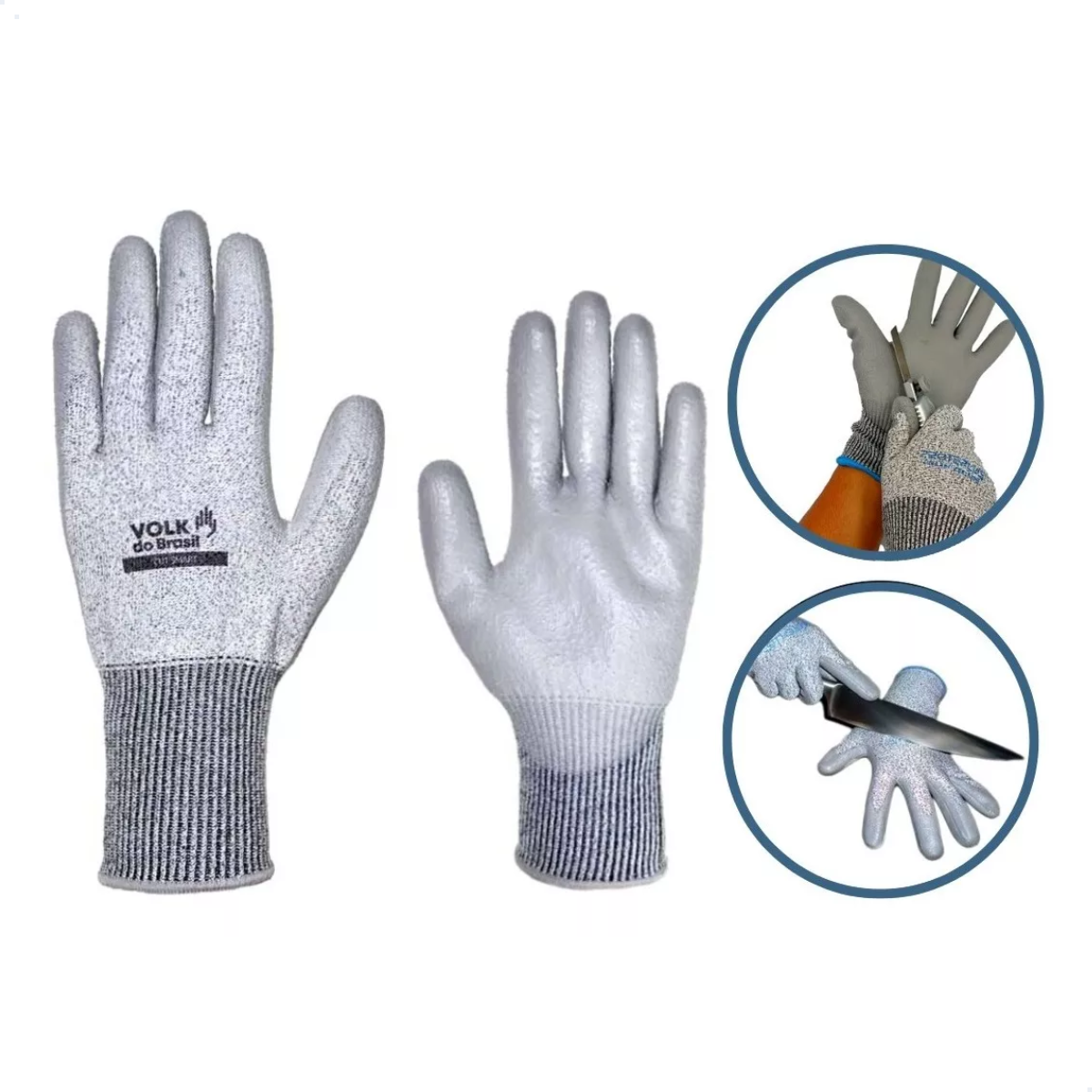 Luva Cut Smart Volk Ca 39416 - Magazine do Epi