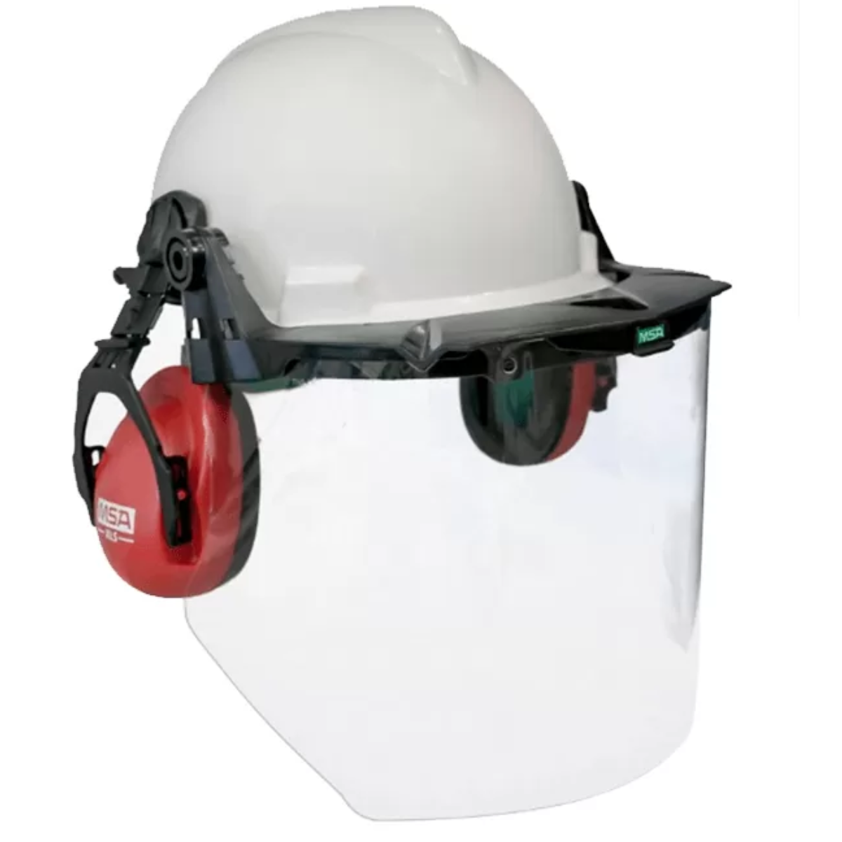 Kit Protetor Facial V-Gard 190 Lente Incolor Msa Ca 31752 - Magazine do Epi