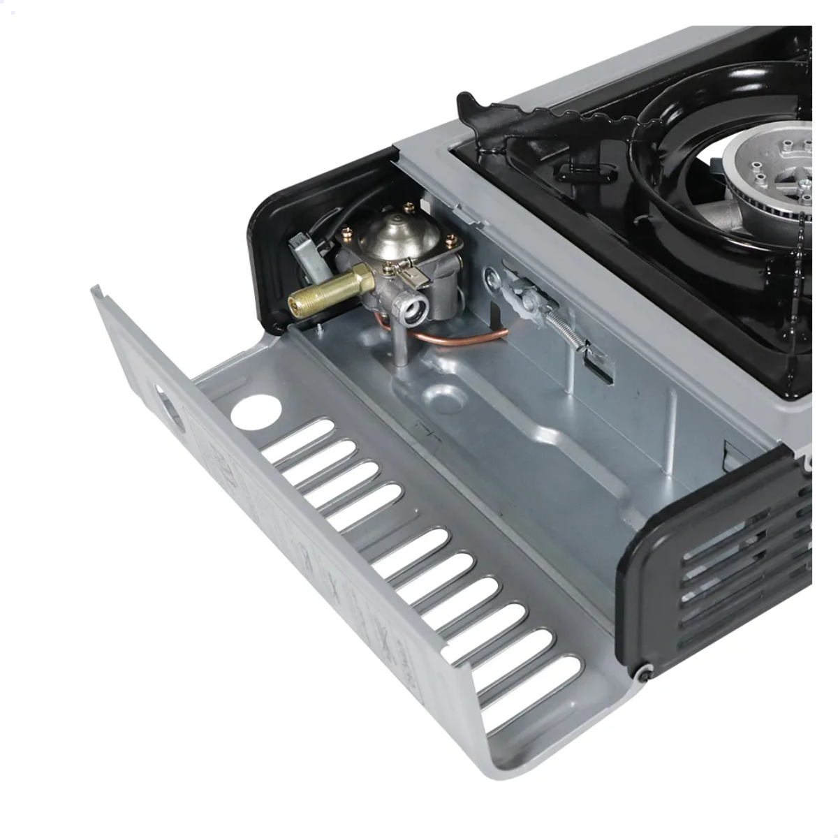 Fogareiro a Gas Atacama com Acendimento Automatico Cinza Bel Fix ...