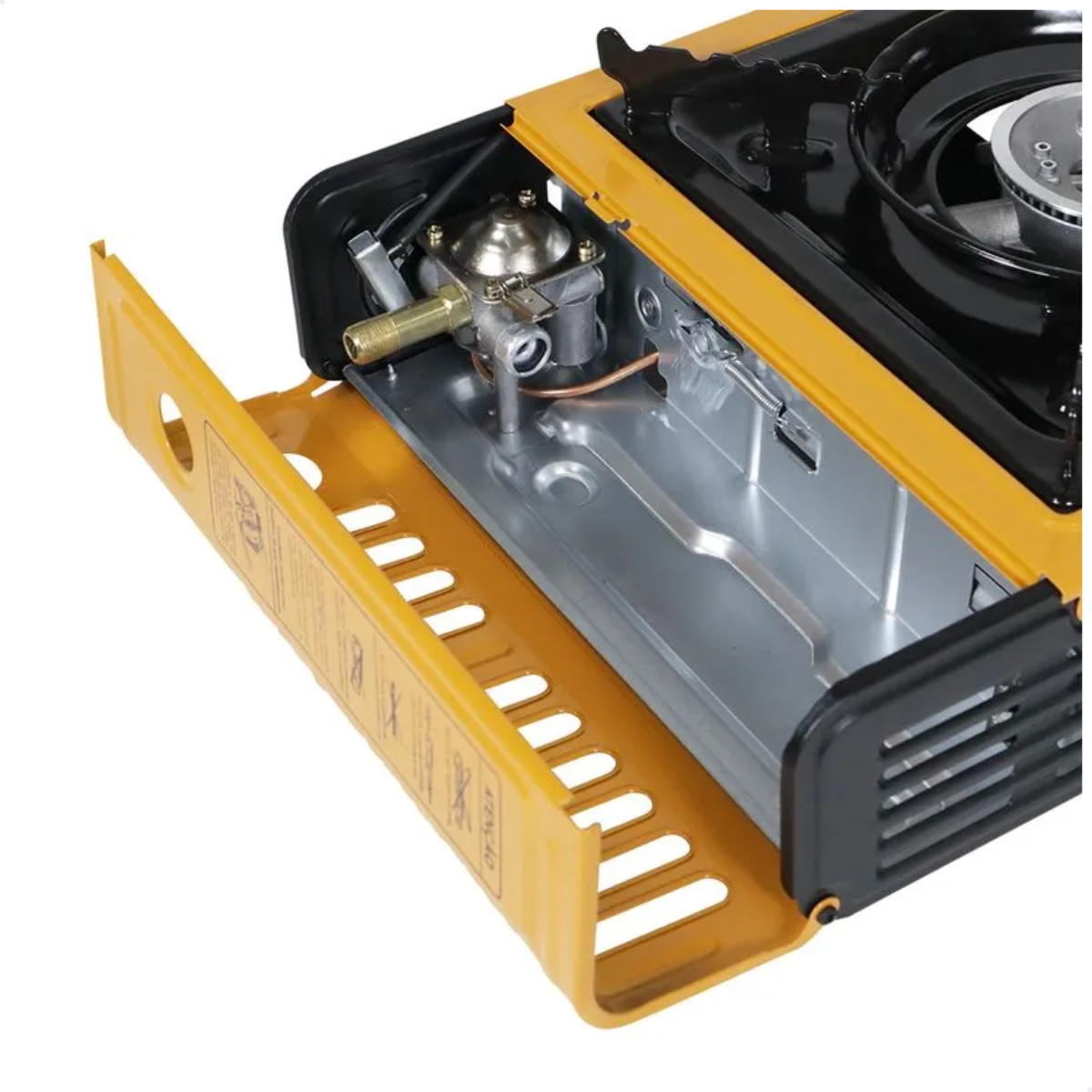 Fogareiro a Gas Atacama com Acendimento Automatico Laranja Bel Fix ...