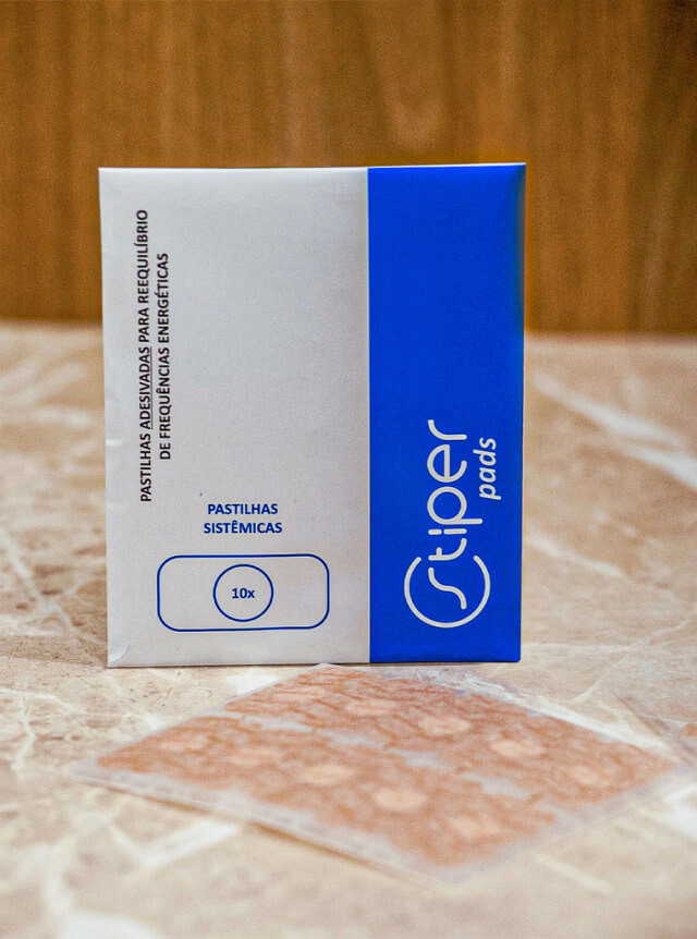 Stiper Sistêmico Pads Pastilhas de Silício - c/10un - Acupuntura Shopping