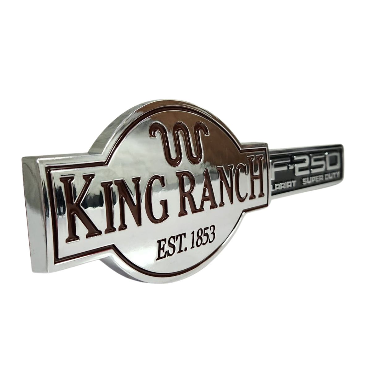 Emblema King Ranch F250 Lariat Super Duty - 4x4import - Acessórios para ...