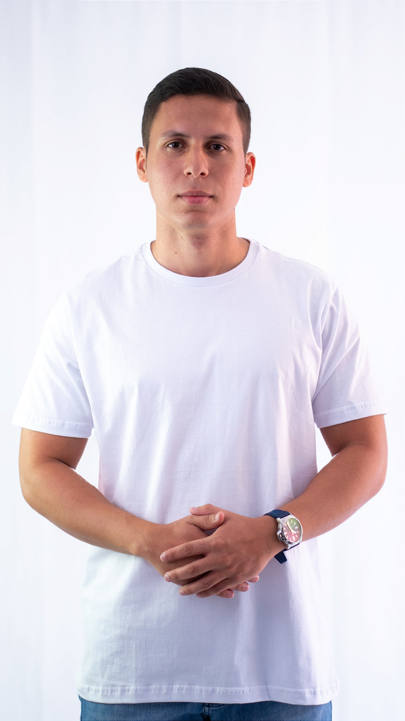 Magun | Camiseta Algodão Branca Manga Curta Magun Basic - Magun