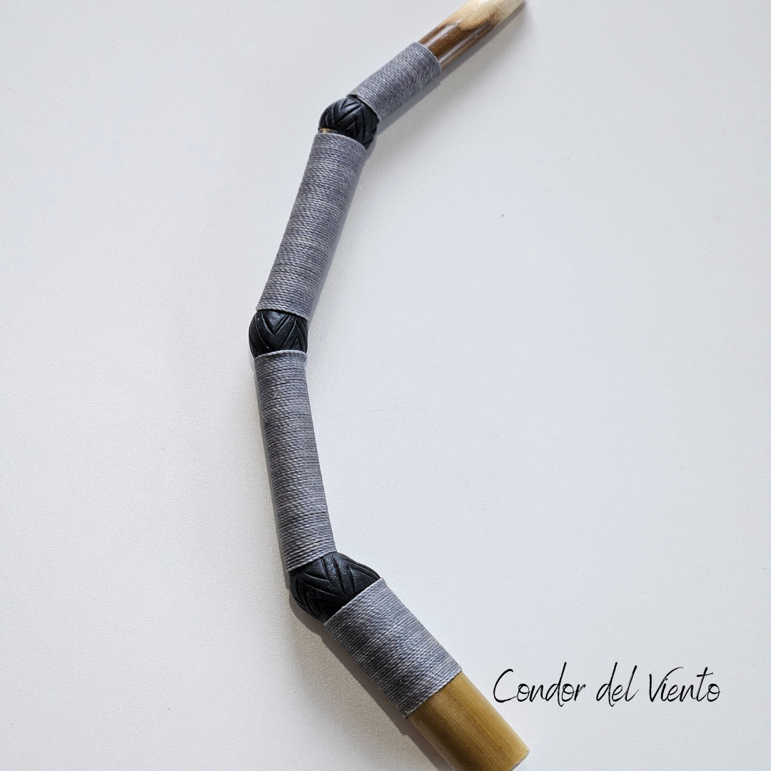 Tepi de Bambu cinza - Condor Del Viento - Condor Empório Natural Ltda
