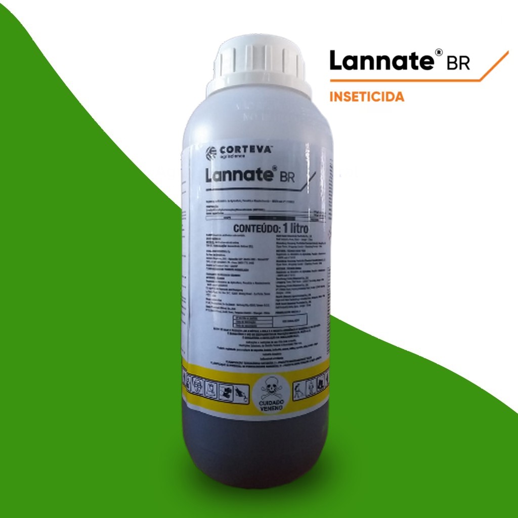 INSETICIDA LANNATE BR 1 LITRO - METOMIL - roundup original bayer