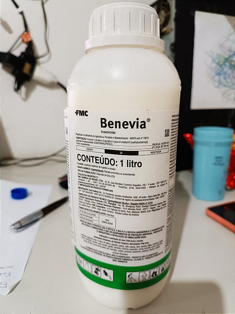 Inseticida de ingestão e contato Benevia 1 litro - Composição Ciantra ...