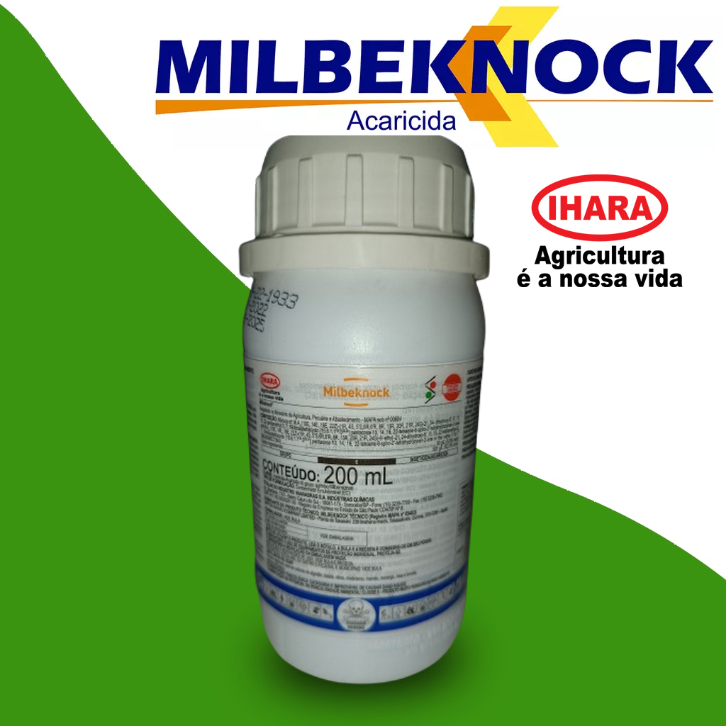 Inseticida Acaricida Milbenock 200 ml - Composição Milbemectina ...