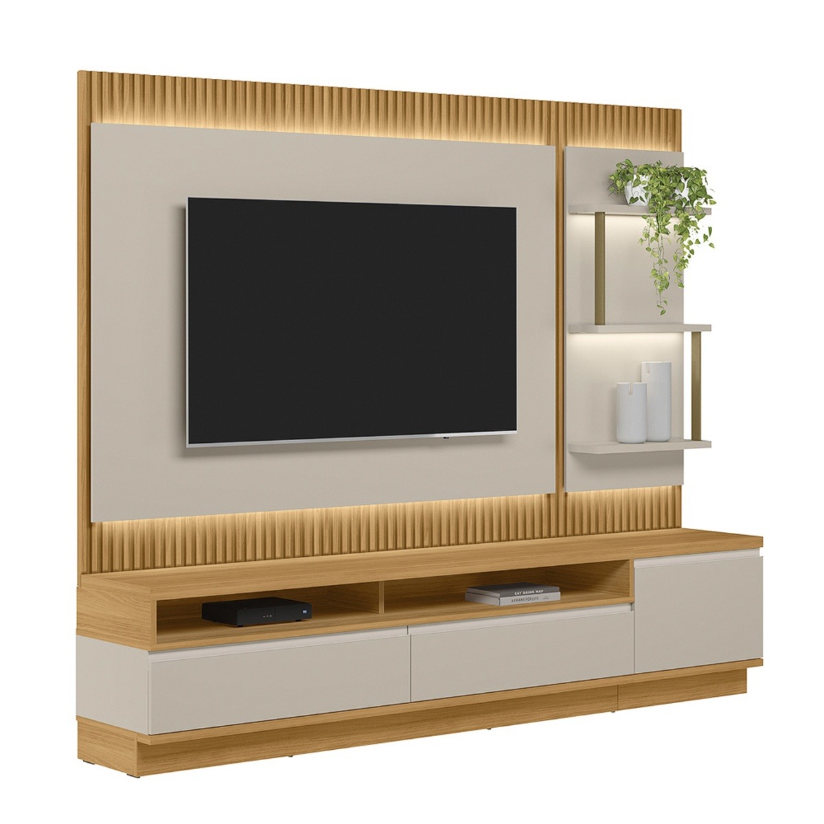 Conjunto Rack com Painel e 1 Modulado lateral - EM RIBEIRÃO PETO - Dois ...