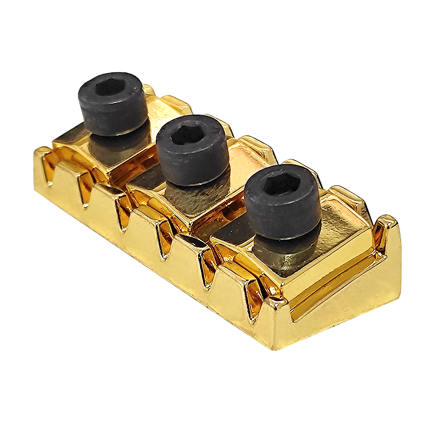 Locking Nut Para Guitarra 43mm Dourado - Copetti Guitars Luthier Floripa