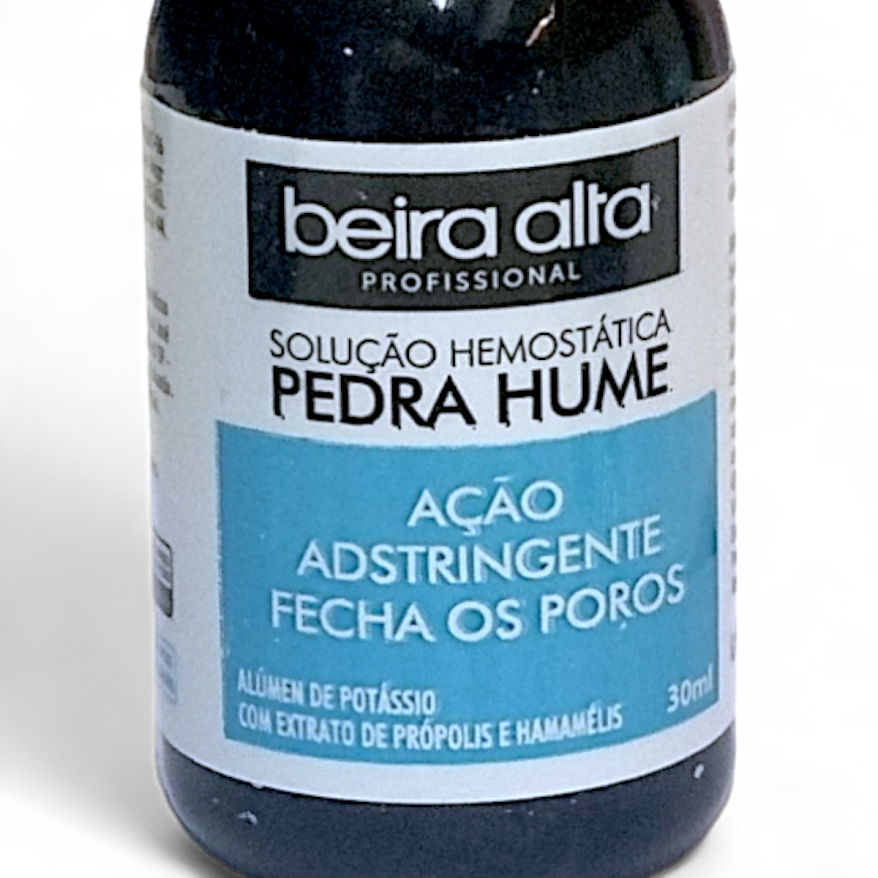 Pedra Hume Solução Hemostática Adistringente Beira Alta 30ml ...