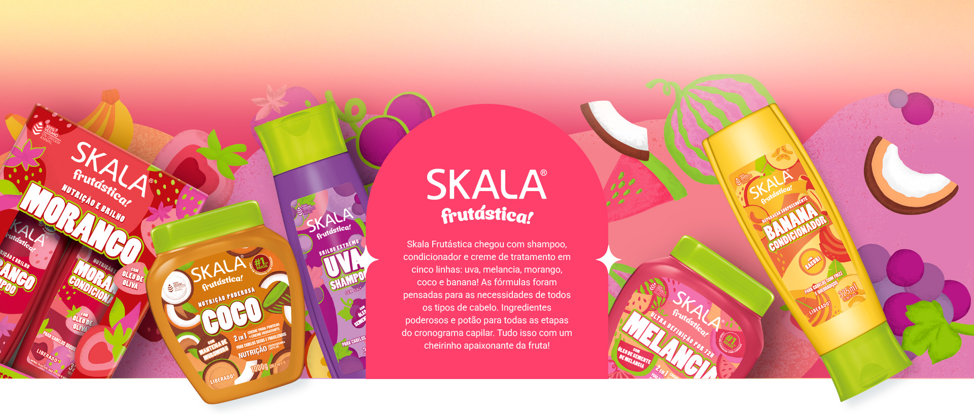 Creme de Tratamento 2 em 1 Coco e Murumuru Skala: Nutrição e ...