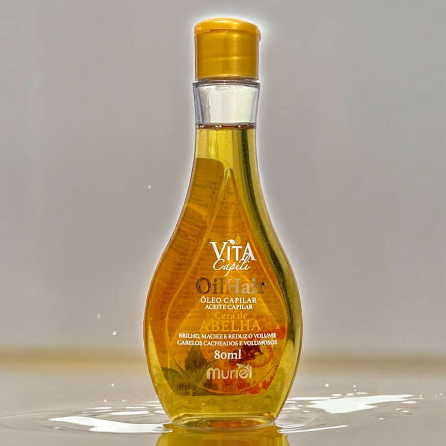 Óleo Capilar Abelha Vita Capili Oilhair Muriel 80ml - Sandraembalagens