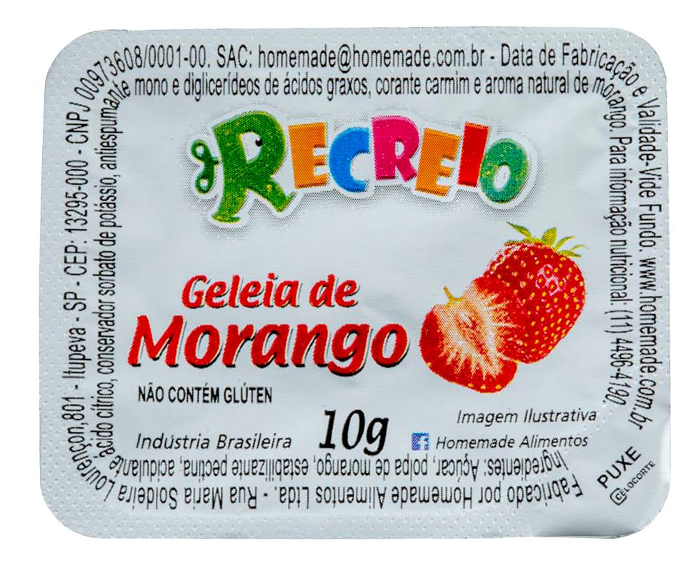 Geleia Sabores Recreio 144X10G - KOB Sachês