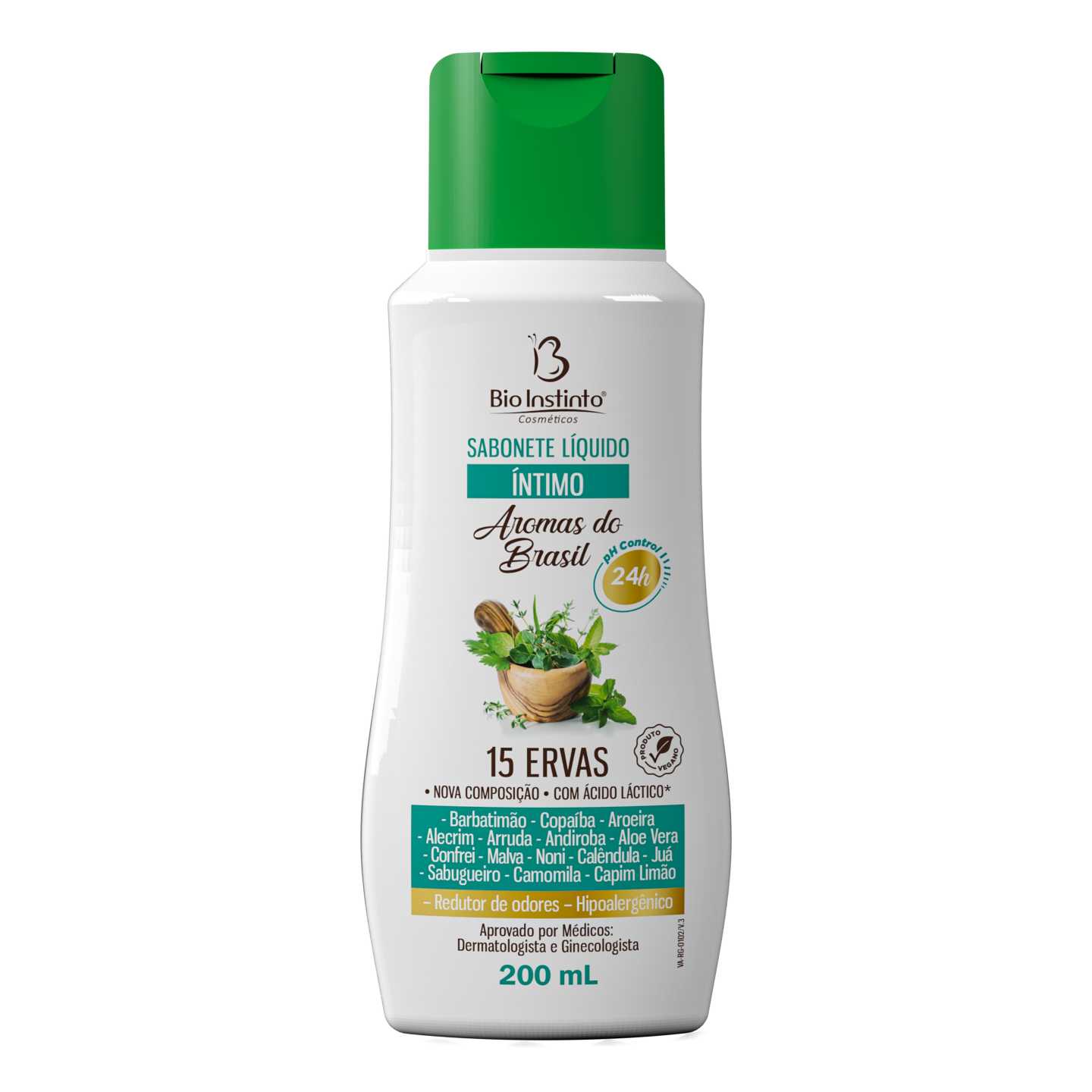 SABONETE INTIMO 15 ERVAS BIO INSTINTO 200ML - Batel