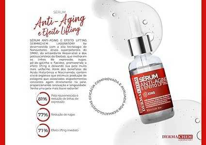 SERUM DERMACHEM ANTI AGING E EFEITO LIFTING DERMACHEM 30ML - Batel