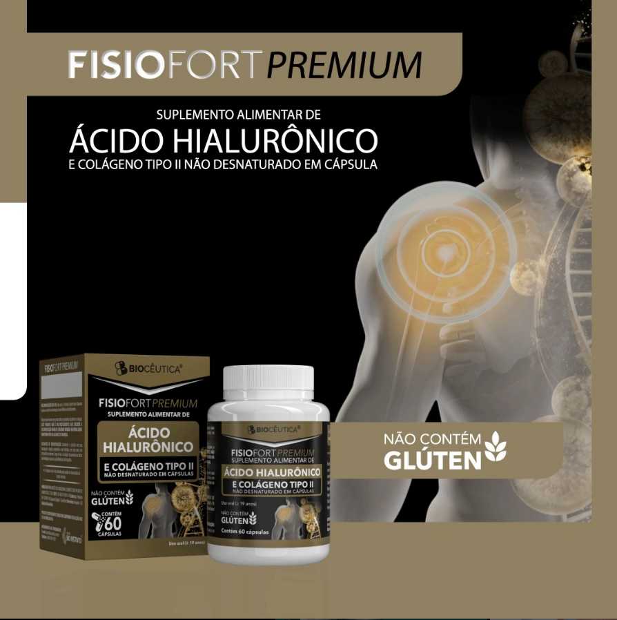 FISIOFORT PREMIUM 60 CAPS CX/12 - BIOCEUTICA - Batel