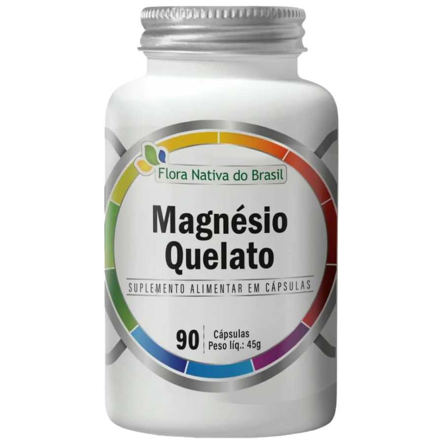 CLORETO DE MAGNESIO PA 500 MG 90 CAPS CX/15 - FLORA NATIVA - Batel