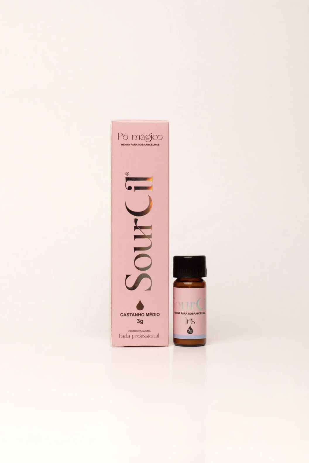 Kit Henna para sobrancelhas Sourcil Premium Rende 150 aplicações ...