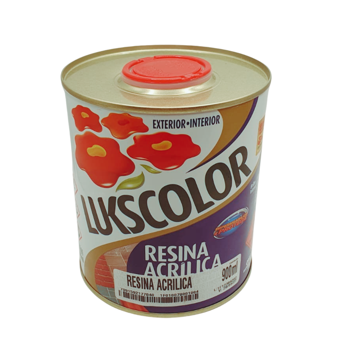 Resina Acrílica Premium 900ml Pedra Telha Ardosia Lukscolor - Favita ...