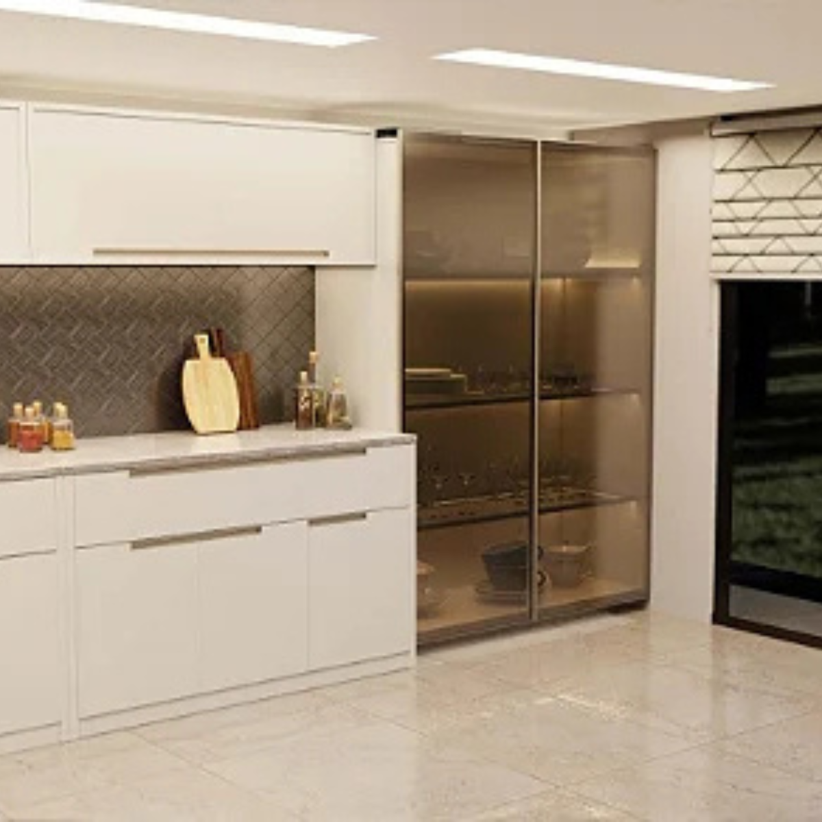 Kit Coplanar C900 2 Portas 2450-2850mm – Sistema Deslizante Suspenso ...