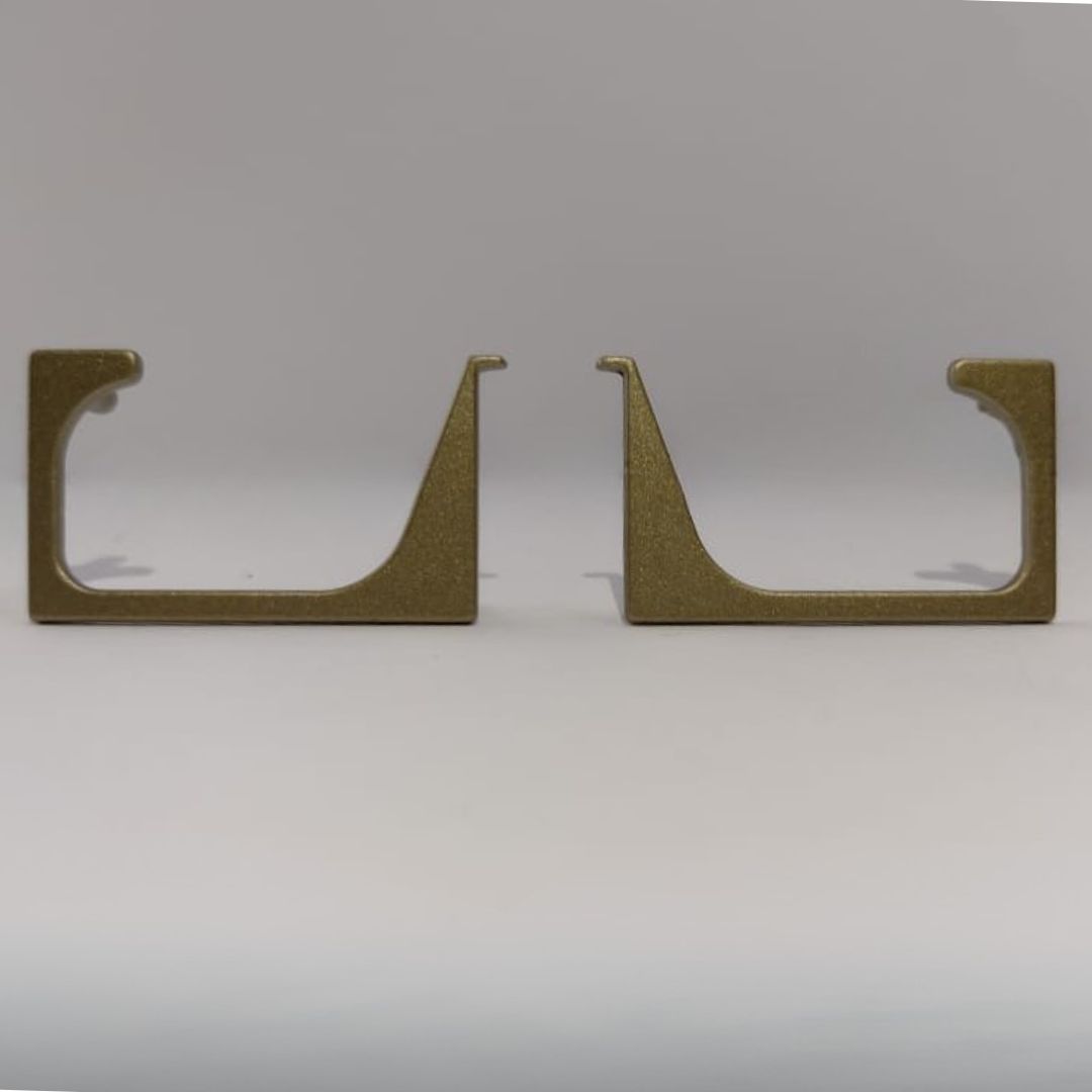 Ponteira Vazada Rometal 175/190 - Champagne Claro - Ipê Ferragens