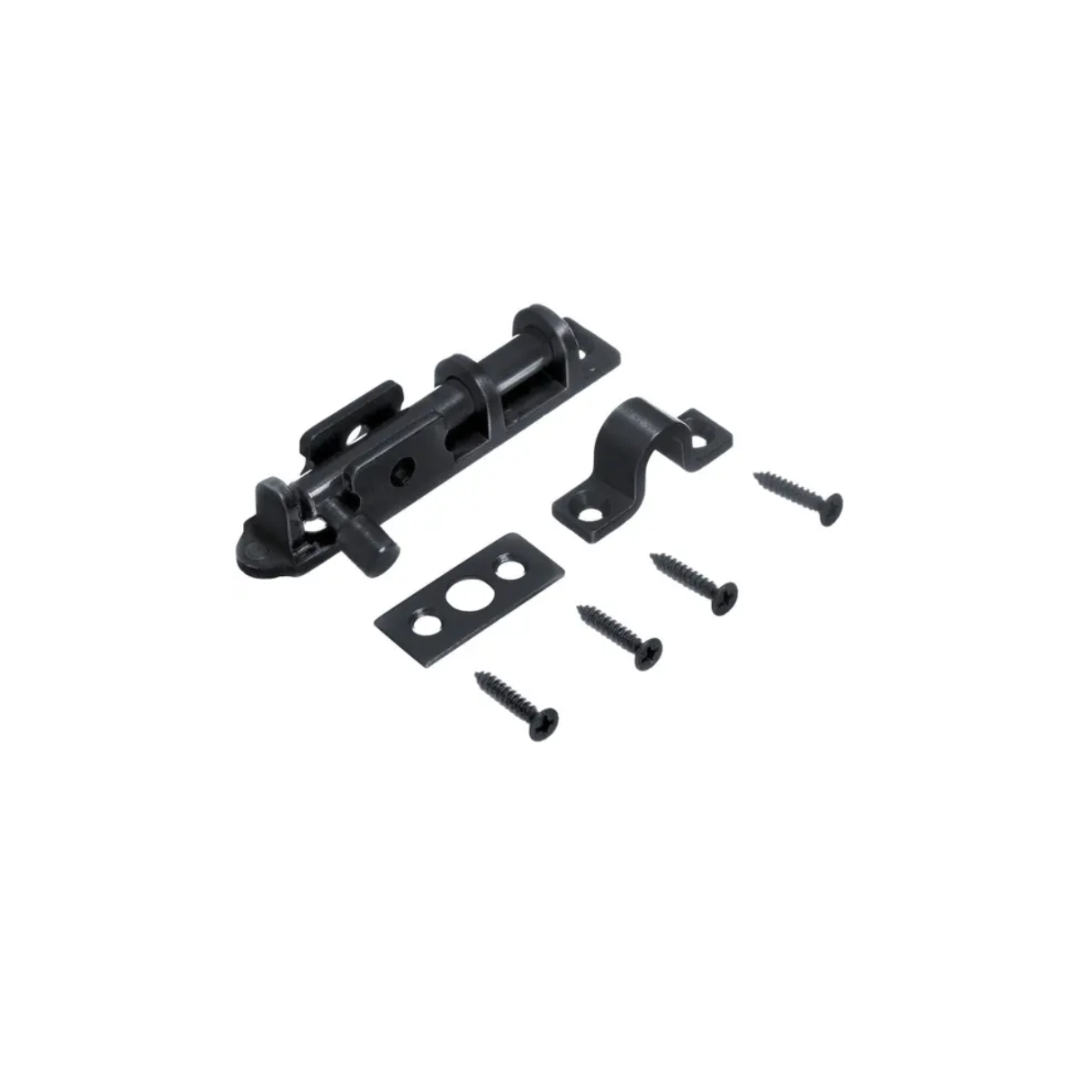 Trinco União Reforçado 20 cm Preto – Linha 850 - Ipê Ferragens