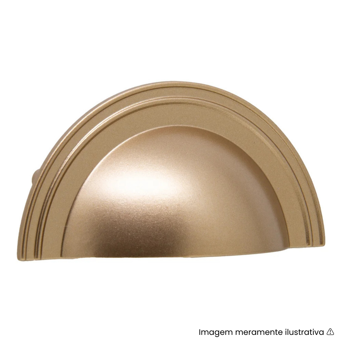 Puxador Torralba Grenade Dourado - Ipê Ferragens