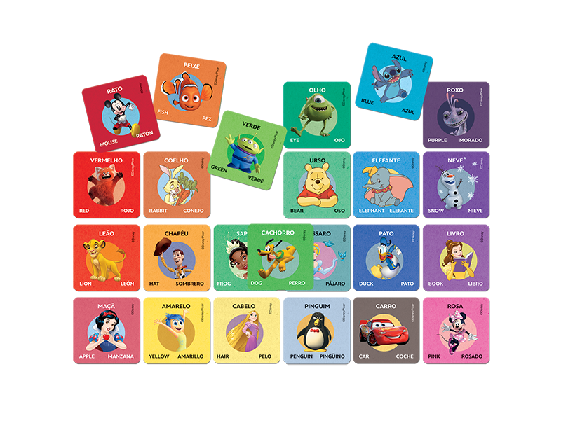 JOGO DA MEMÓRIA DISNEY - CITRINO