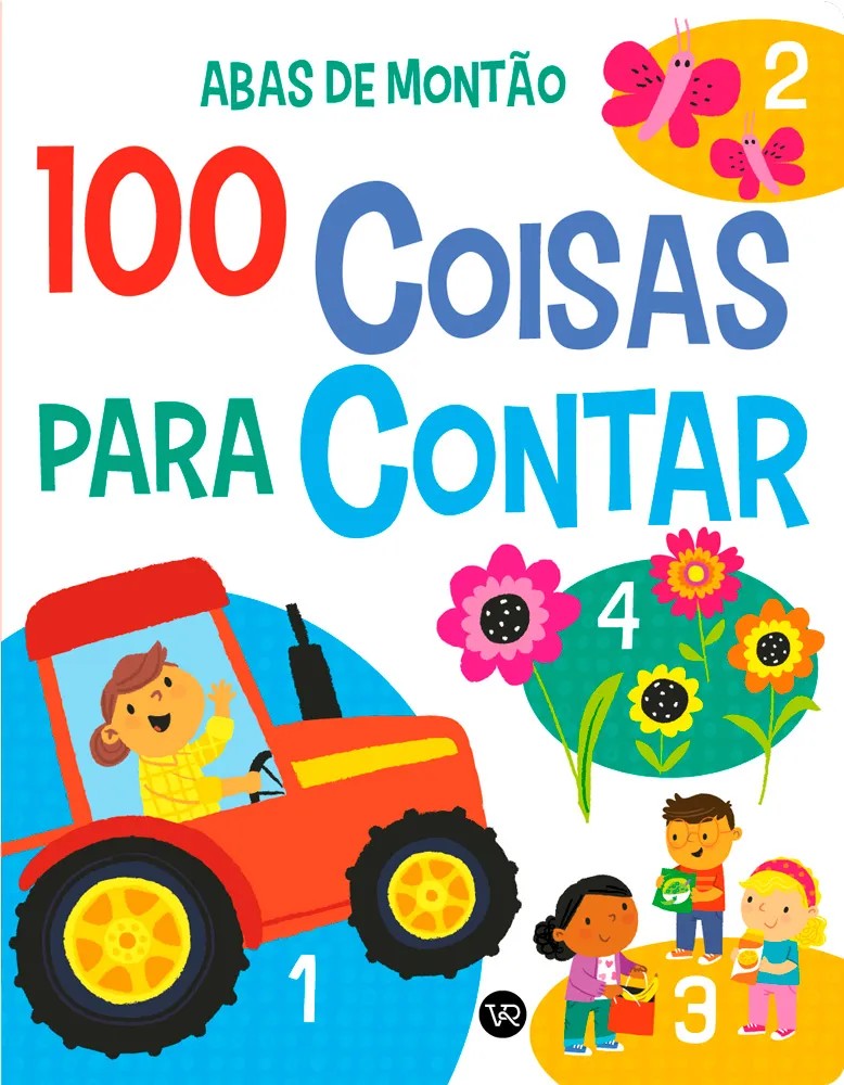 LIVRO ABAS DE MONTAO 100 COISAS PARA CONTAR - Toyoca Brinquedos