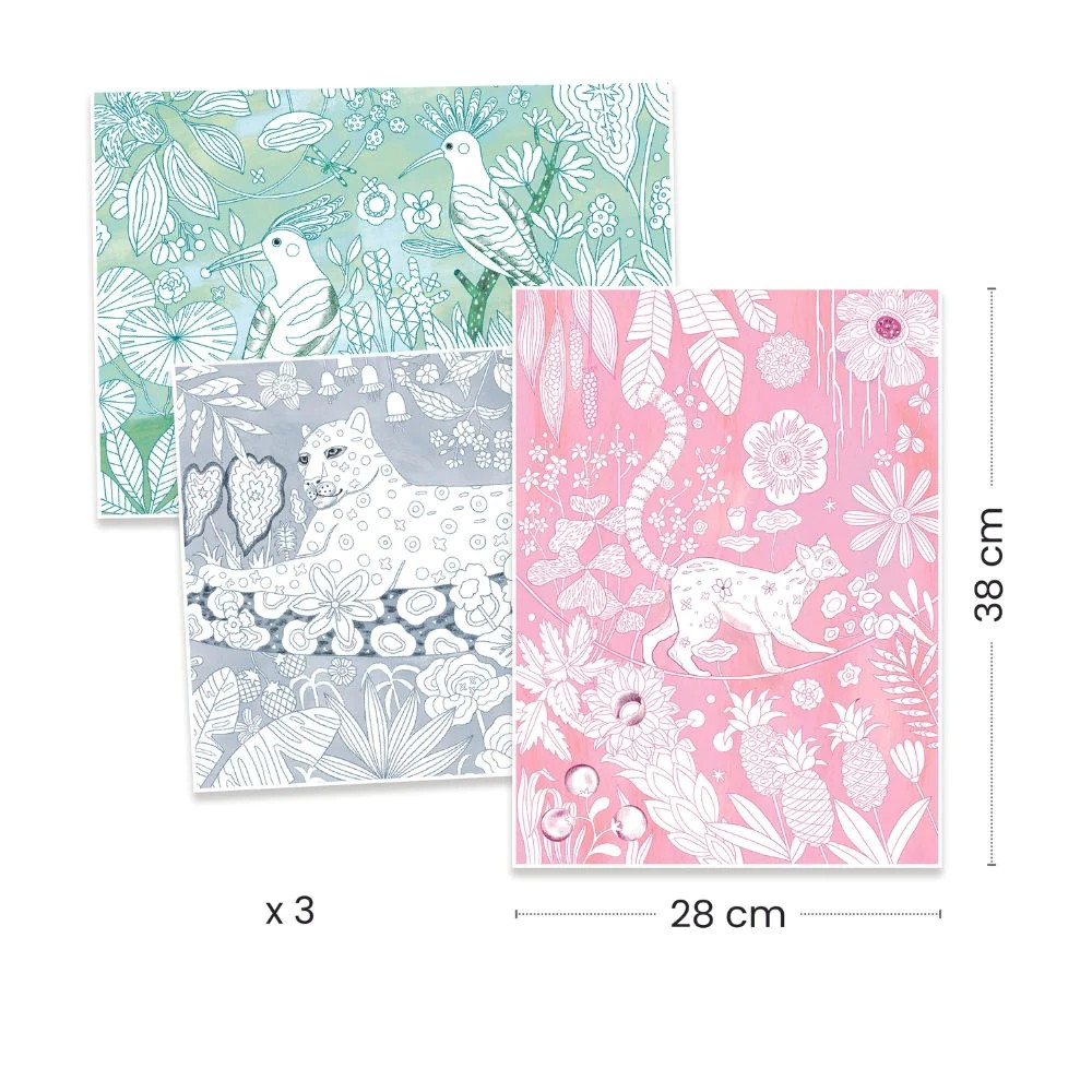 GALERIA DE COLORIR SELVAGEM - Toyoca Brinquedos