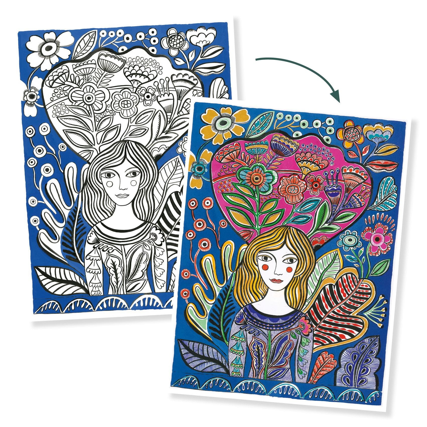 GALERIA DE COLORIR FLORESCER - Toyoca Brinquedos